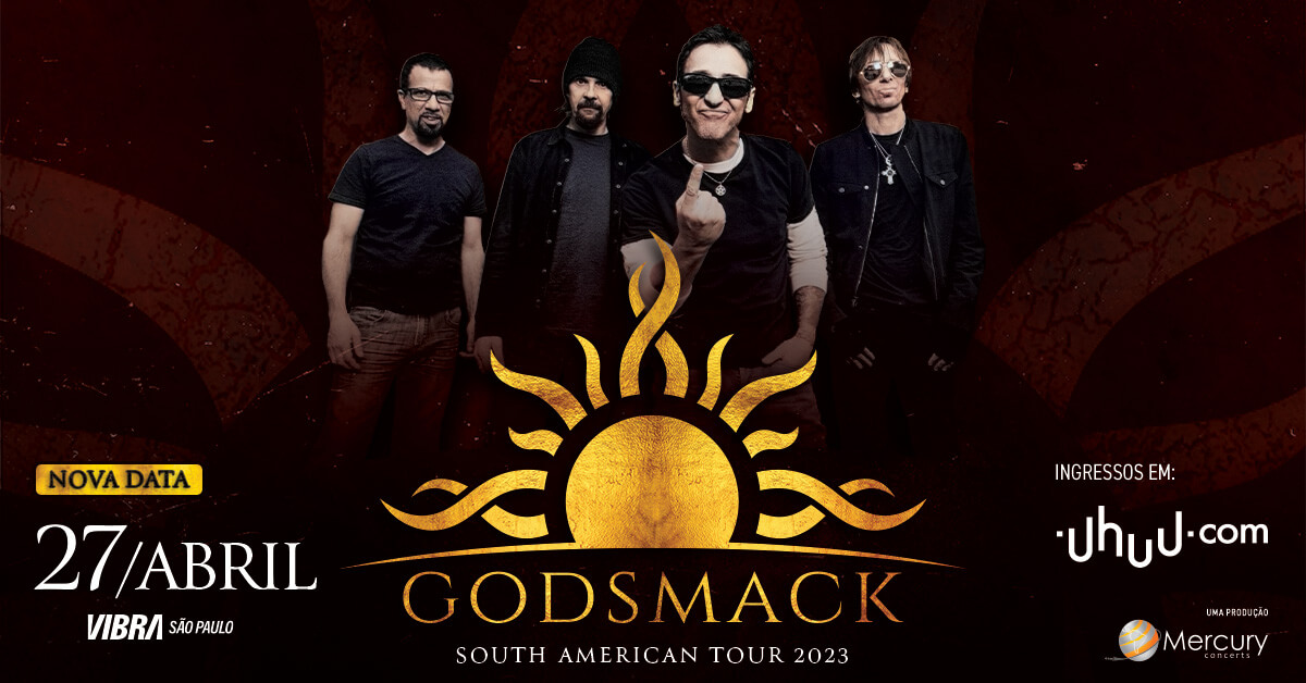 Godsmack - South American Tour 2023 | Mercury Concerts