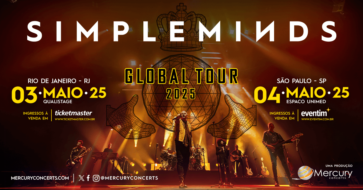 Simple Minds - Global Tour 2025 | Mercury Concerts